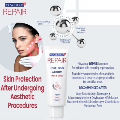 Novaclear Repair Post Laser Cream Face & Body | Revolt-beauty.com